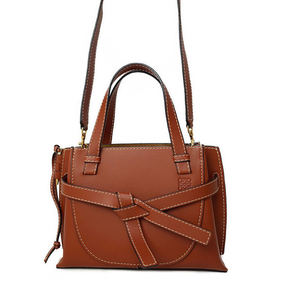 Loewe | Bags | Loewe Gate Top Handle Bag Mini 2way Brown | Poshmark
